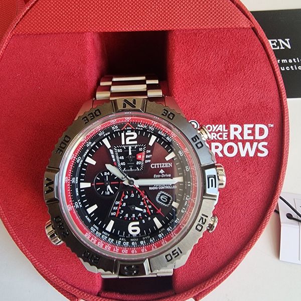 Citizen Red Arrow Promaster Eco-Drive Watch | WatchCharts Marketplace