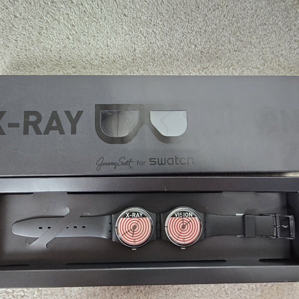 Swatch X Jeremy Scott X-Ray Vision GZ252 watch | WatchCharts Marketplace