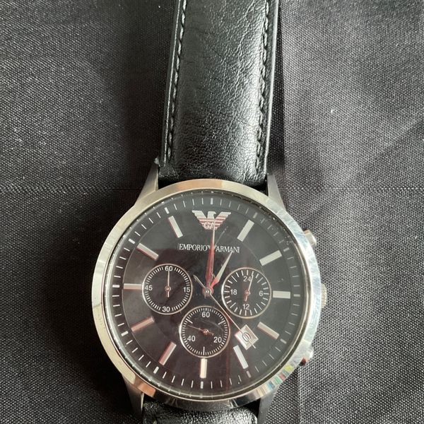 emporio armani chronograph mens watch | WatchCharts Marketplace