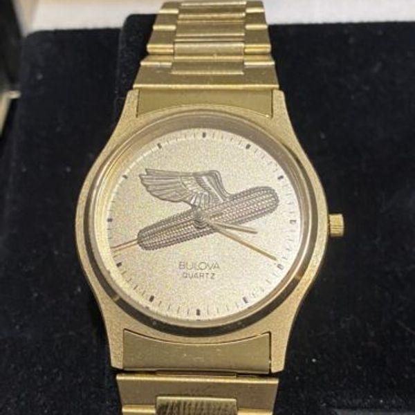 1989 Bulova P9 Dekalb Flying Ear Corn Embossed Promo Advertising ...