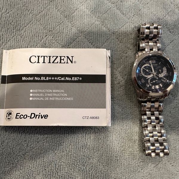 Citizen Eco-Drive Men's Watch - Calibre 8700 - E870-S015278 ...