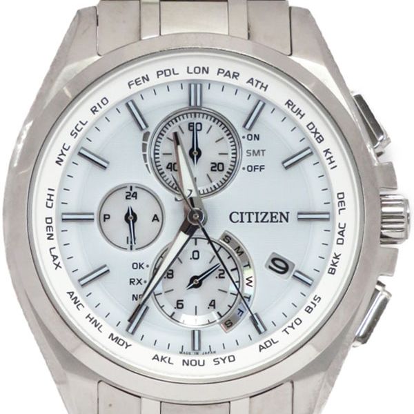 [CITIZEN] Citizen "Atessa Eco-Drive" AT8040-57A Men's Solar Radio ...