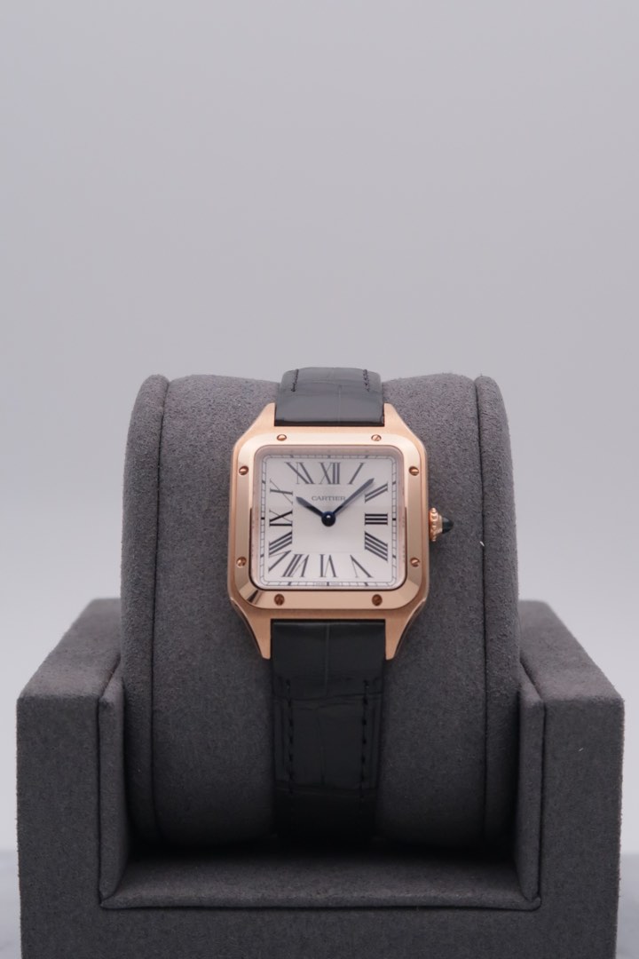 Cartier Santos Dumont WGSA0022 Small Quartz Rose Gold • 2024 ...
