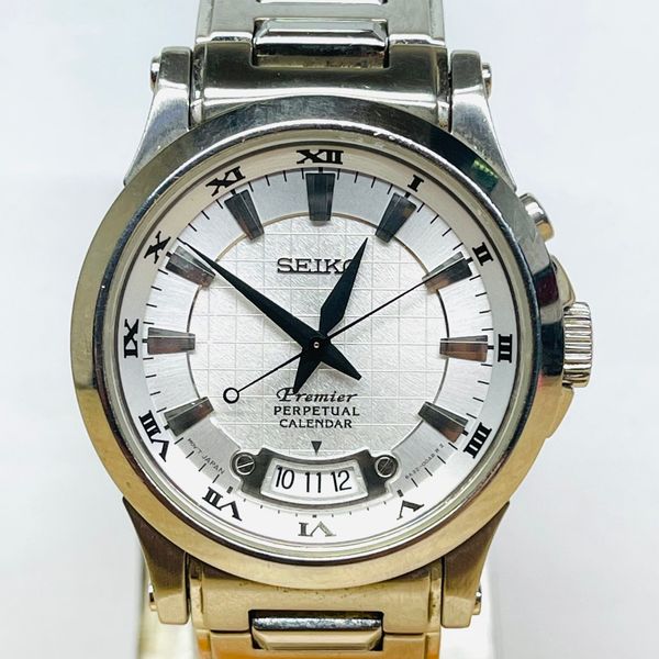 TP- SEIKO Premier Perpetual Calender Men Watch 36mm | WatchCharts ...