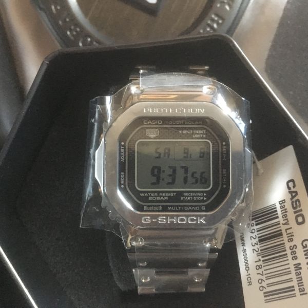 Fs: Casio g-shock chrome square gmw-b5000d. Brand new | WatchCharts