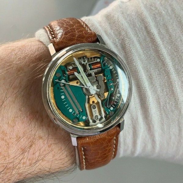 Bulova Accutron Spaceview Watch.1967 M7 New Battery Installed ...