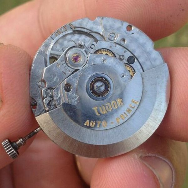 Vintage custom made Tudor Auto Prince date movement base on ETA ...