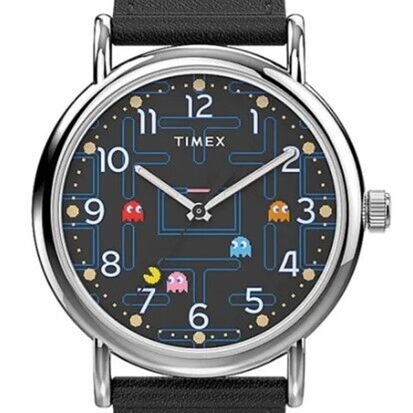 TIMEX x Pac-Man Weekender Collaboration Quartz Men's Watch TW2V06100 ...
