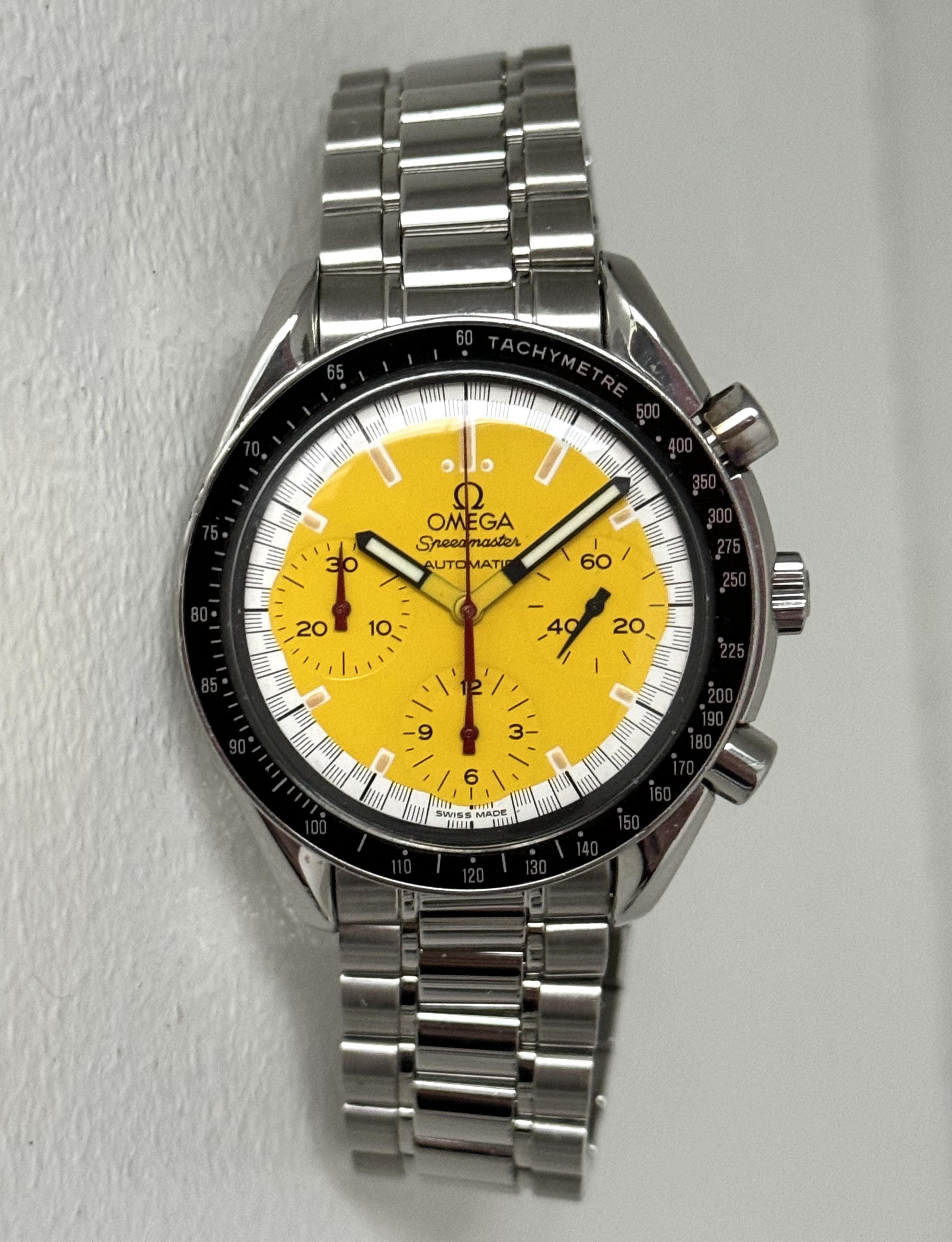 [WTS] Omega Speedmaster Michael Schumacher Yellow 3510.12 | WatchCharts ...