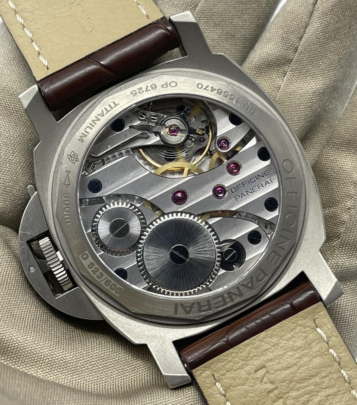 [WTS] Panerai Luminor Base Titanium PAM00176 Box & Papers | WatchCharts ...