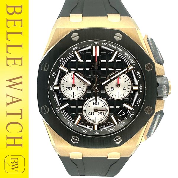 Preowned 2022 Audemars Piguet ROO 26420RO Royal Oak Offshore Flyback ...