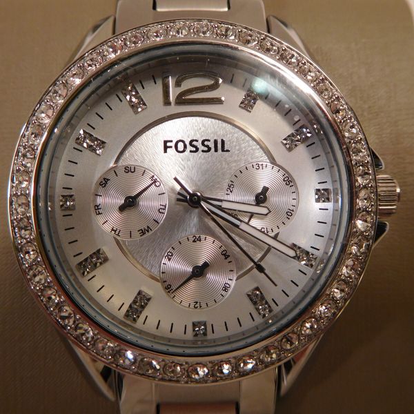 Fossil Watch Model ES3202, Battery Powered, Stainless Steel ...