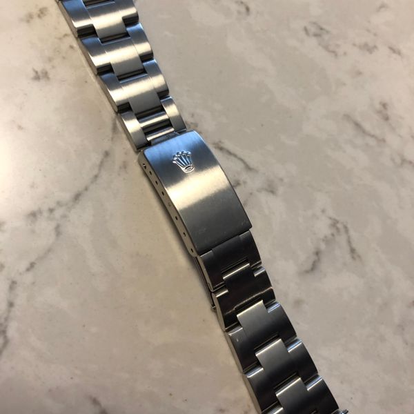 19mm Rolex Oyster bracelet 78350 with 557 end links | WatchCharts ...
