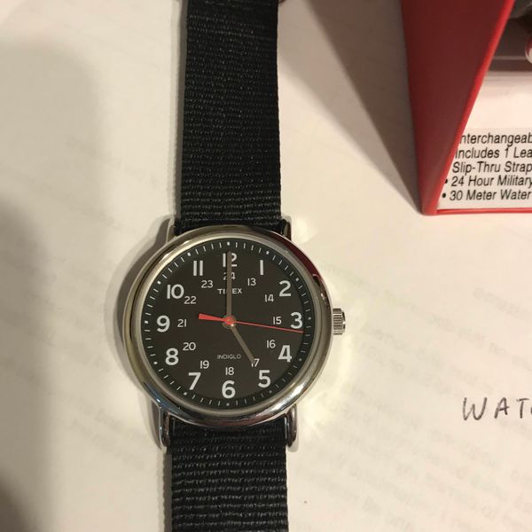 [WTS] New Timex Weekender, Black Dial / Creme Dial | WatchCharts ...