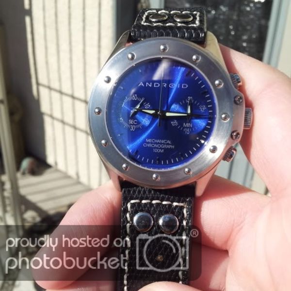 f/s android conqueror mechanical chronograph(pics added) | WatchCharts