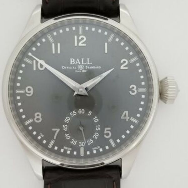 Brand New Ball Trainmaster Officer NM3038D Huge Railroad Watch Retail ...