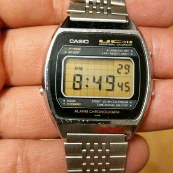 Vintage CASIO 79QS-39 Universal Calendar Chrono Alarm Watch Rare From 1970 Japan | WatchCharts ...