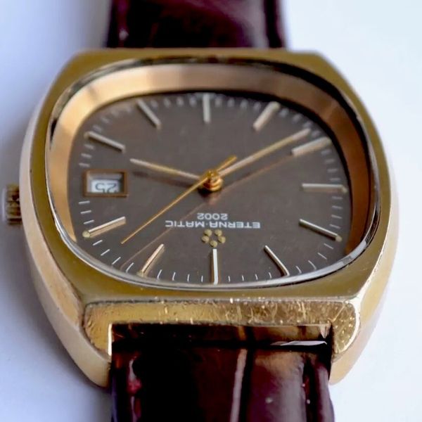 Vintage Eterna-Matic 2002 Automatic Men's Watch, Serviced | WatchCharts ...