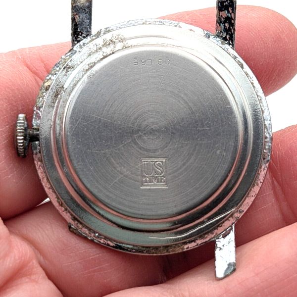 Vintage TIMEX US Time Shock Resistant Men's 34mm Watch Movement PARTS ...