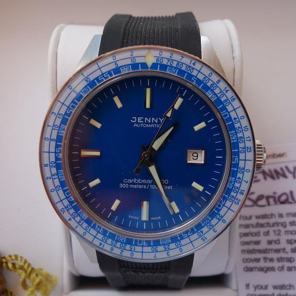FS: Jenny Re-issue Blue Dial REDUCED #10/500 | WatchCharts Marketplace