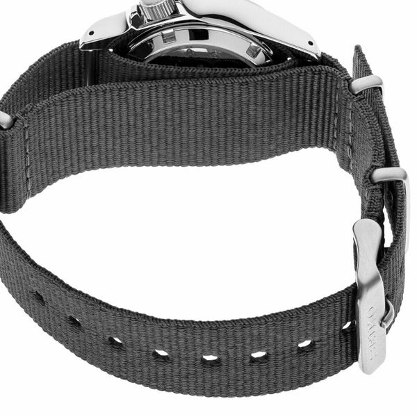 Seiko 5 Sports Gray Men's Watch - SRPE61 NYLON STRAP AUTOMATIC ...