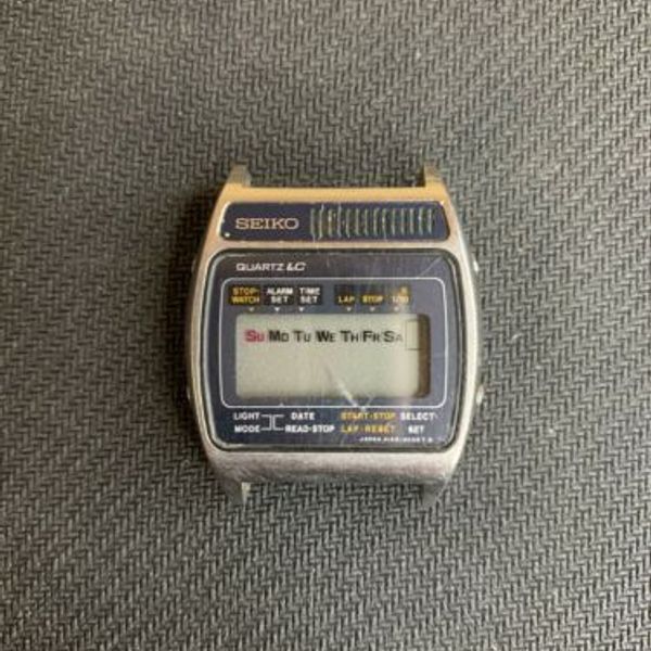 Vintage Seiko A159-4039-G Mens Digital Quartz Watch (J-10 ...