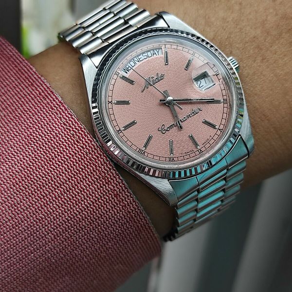 Rare Vintage Mido Commander Day Date 8299 swiss made Mido commander ...