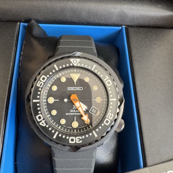 Seiko SNE577P1 Solar Prospex Tuna Mint Condition and Unmarked ...
