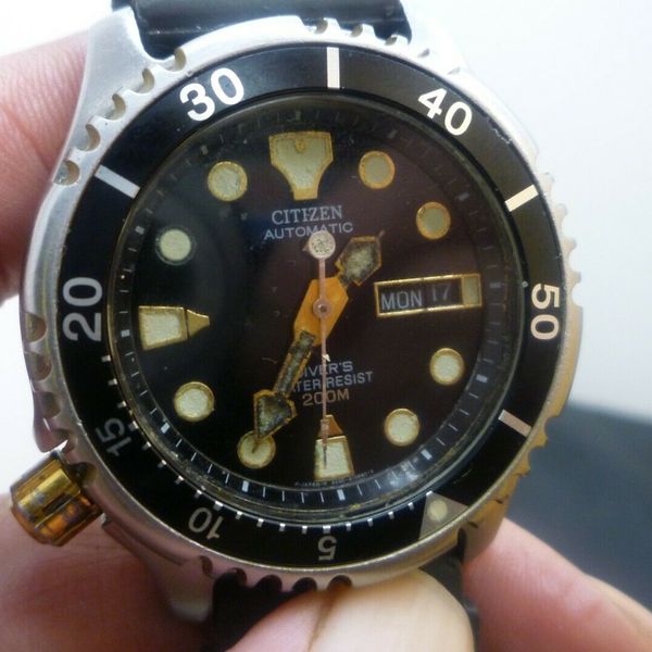 Mens 41mm CITIZEN PROMASTER 200m Diver Automatic 8203-824393 Lefty ...