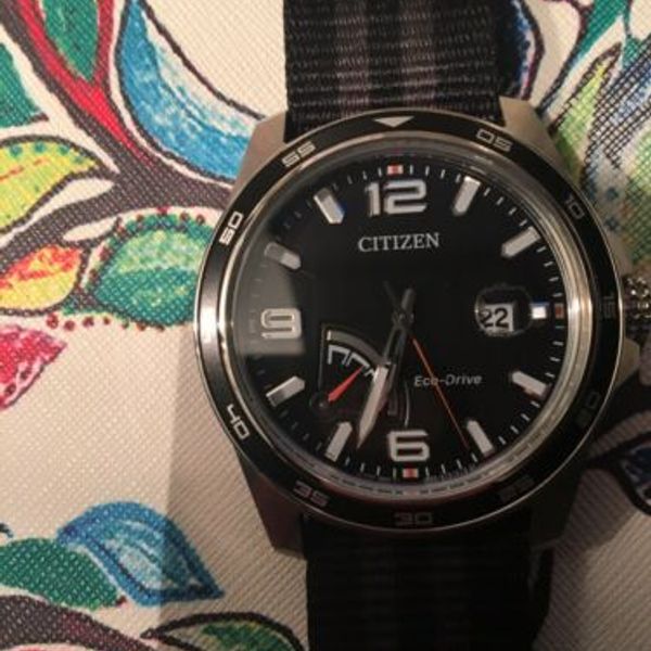 Citizen Power Reserve Eco Drive Men's Black Dial 42mm Watch AW7030-06E ...