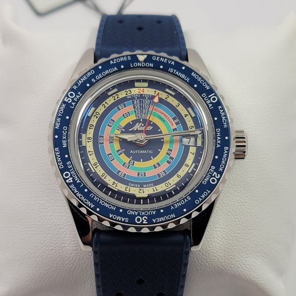 Mido Ocean Star Decompression Worldtimer Automatic Men's Watch ...