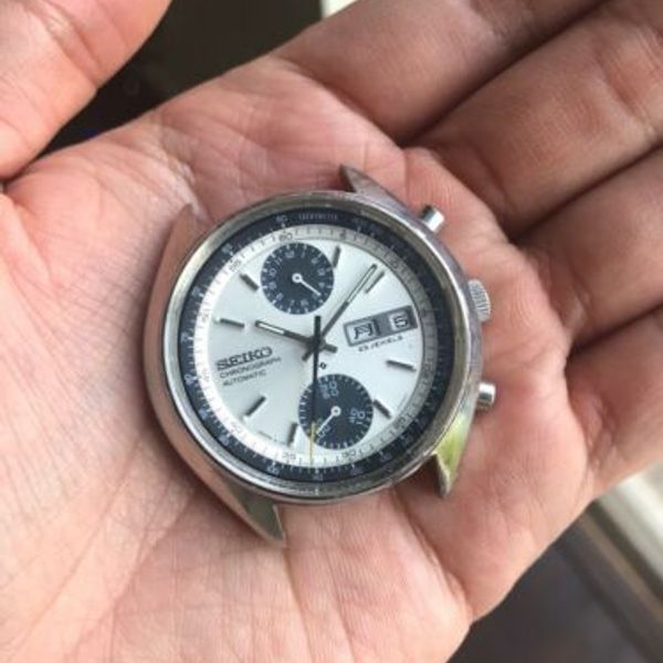 Seiko Chronograph 6138 8000 Panda Automatic Watch | WatchCharts Marketplace