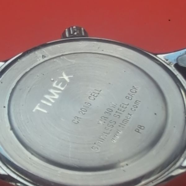 Timex Indiglo Men’s Quartz Watch Day Date Two-Tone Stretch Band WR 30M ...