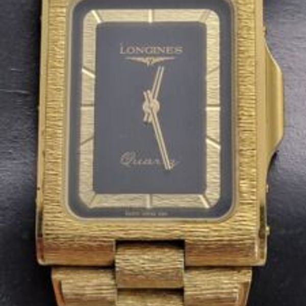 1980's Longines CMZ5714 Gold Plated Cal.L963.2 Swiss Quartz Men's Watch ...