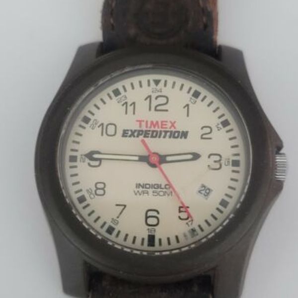 Timex Expedition Indiglo WR50M 957 R5. Needs Battery. Sold As Is ...