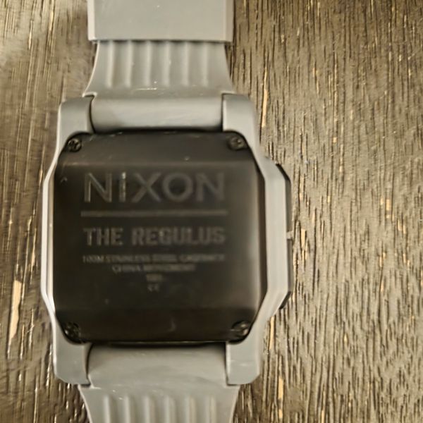 Nixon Regulus Watch - Gray | WatchCharts Marketplace