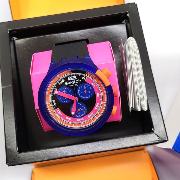 SWATCH Big Bold CHRONO 2024 - SB06N102 - Neon Party To The Max - New ...