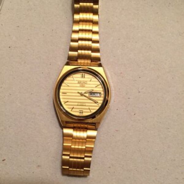 Seiko 5 Automatic Mens Watch 7s26-8761 | WatchCharts Marketplace