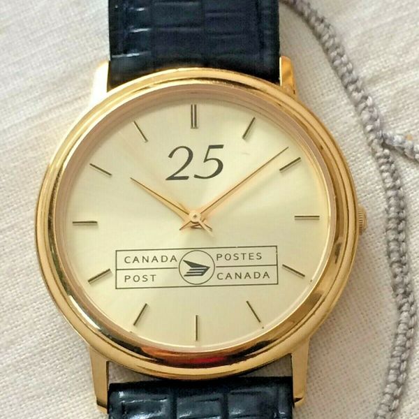 Birks Canada Post 25 Years Men's Quartz Dress Watch By Eterna ...