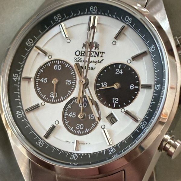 ORIENT PANDA Solar Chronograph Men Watch (TX00-C3-B) | WatchCharts ...