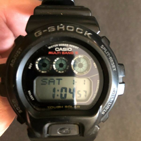 CASIO G-SHOCK watch multi-band 6 GW-6900 NEW BATTERY | WatchCharts ...