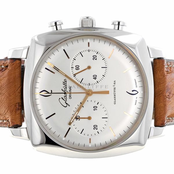 FS- Glashutte Original 39-34-03-32-04 Senator Sixties 60's Square ...