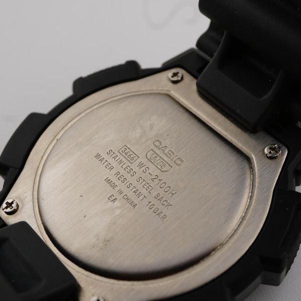 Casio WS-2100H Step Tracker Digital Watch Lap Memory 200 Running ...