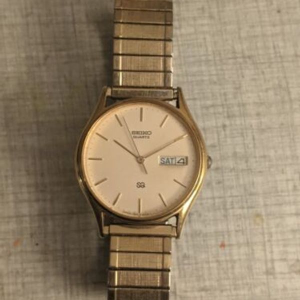 Vintage Seiko Quartz SQ 7813-8019 Day Date | WatchCharts Marketplace
