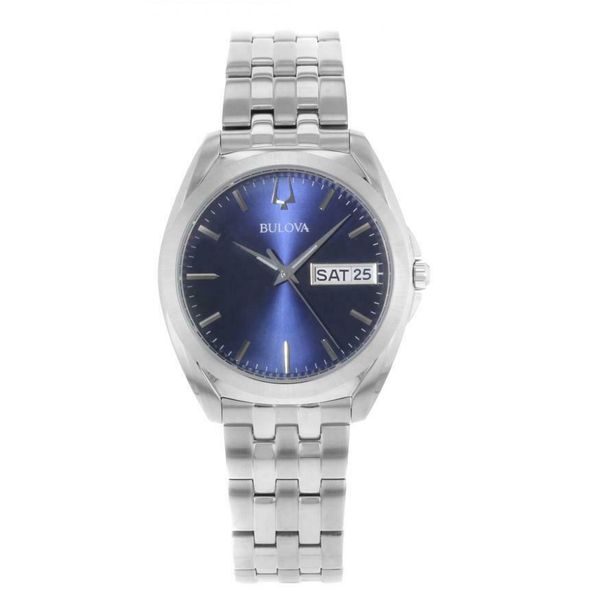 Bulova - Blue Dial, Stainless Steel Men's Watch - 96C129 | WatchCharts