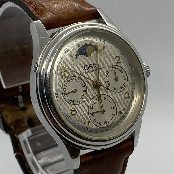 ORIS Complication Moon Phase 7433B Men's Automatic Watch from JP ...