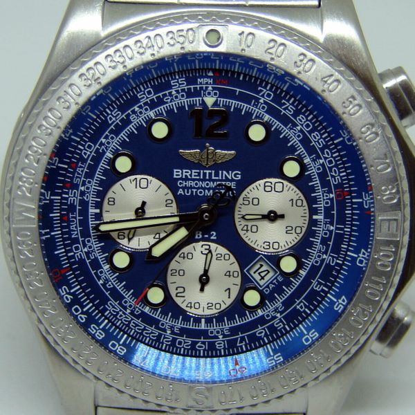 Breitling B-2 Stainless Steel Automatic Men's Watch Ref: A42362 ...