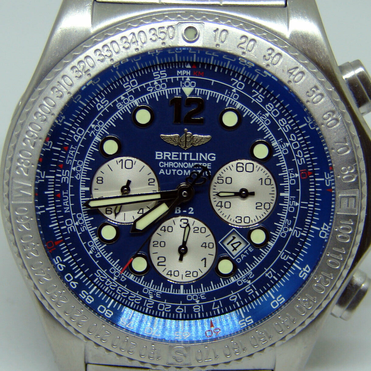 Breitling B-2 Stainless Steel Automatic Men's Watch Ref: A42362 ...