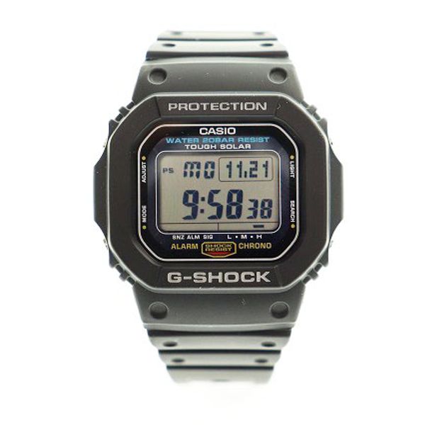 [Used] Casio G-Shock CASIO G-SHOCK G-5600E-1JF TOUGH SOLAR Tough Solar Watch Black [Brand Old ...