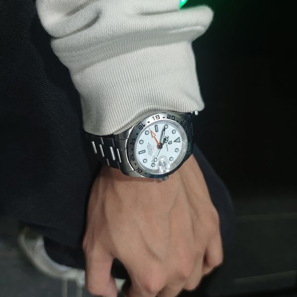 PAGANI DESIGN 1682 Men's GMT Automatic Watch Explorer II 100M ...